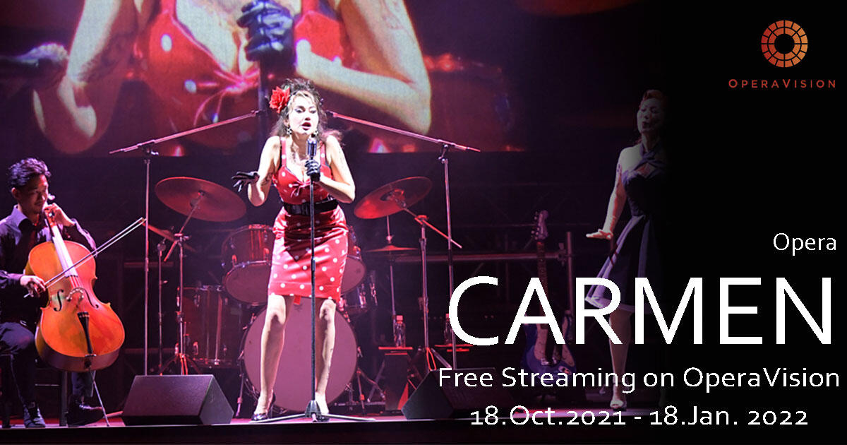 New National Theatre, Tokyo's Opera "Carmen" on Opera Vision from 18 Oct. 2021 | OPERA | NEW ...