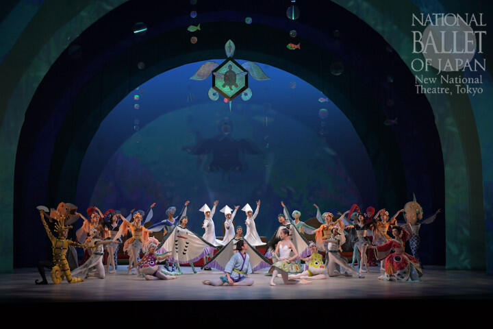 The National Ballet of Japan gave a performance for the first time in ...